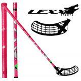 Lexx Pink Wolf 32 - Floorballstave - Lyserød