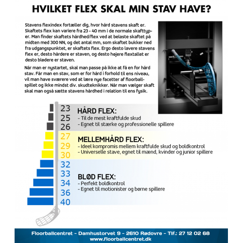 Oxdog Hyperlight HES 27 mt SMU - Floorballstav